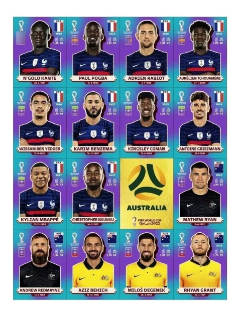 Pacote Figurinhas Copa Do Mundo Qatar 2022 PDF | Álbum Completo ...